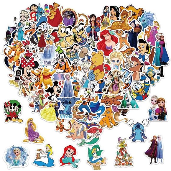 FXBUY | Accessories | Kids Stickers 0pc Disney Stickers Pack Princess ...